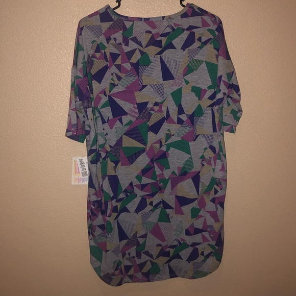LuLaRoe | Tops | Nwt Lularoe Irma With Geometric Shapes | Poshmark